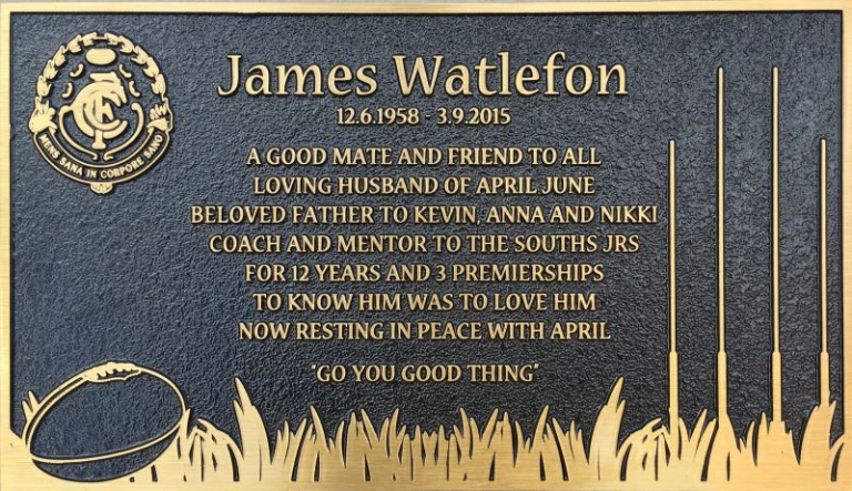 Bronze Burial Plaques & Cemetery Markers